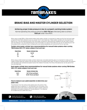 Rear XS3 Extreme Street Brake Kit (Big Ford New / Late / Torino Housin ...